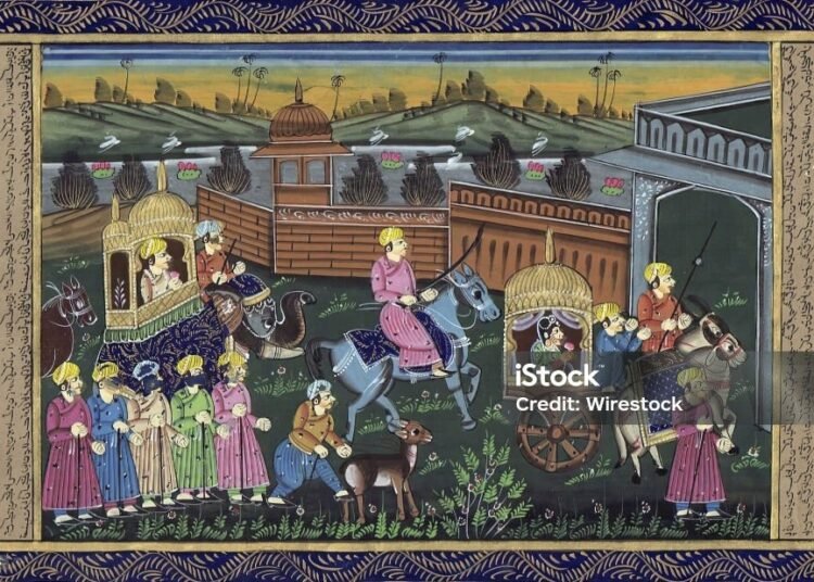 Rajasthani Miniature Painting: Vibrant Colors and Courtly Life on Paper ...