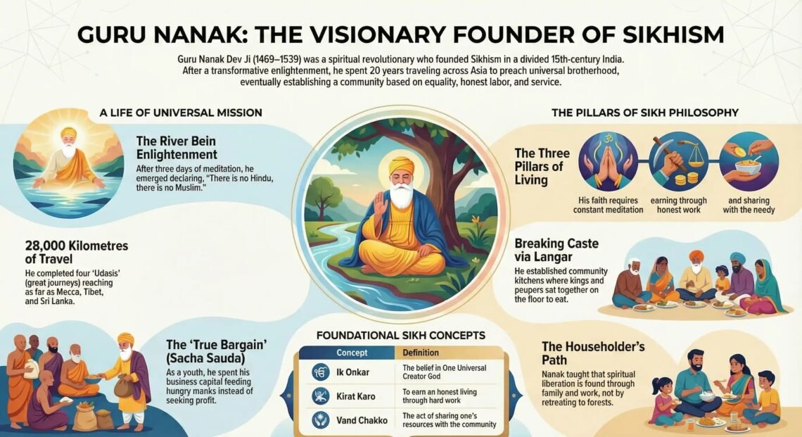 The Life of Guru Nanak Dev Ji: Founder of Sikhism