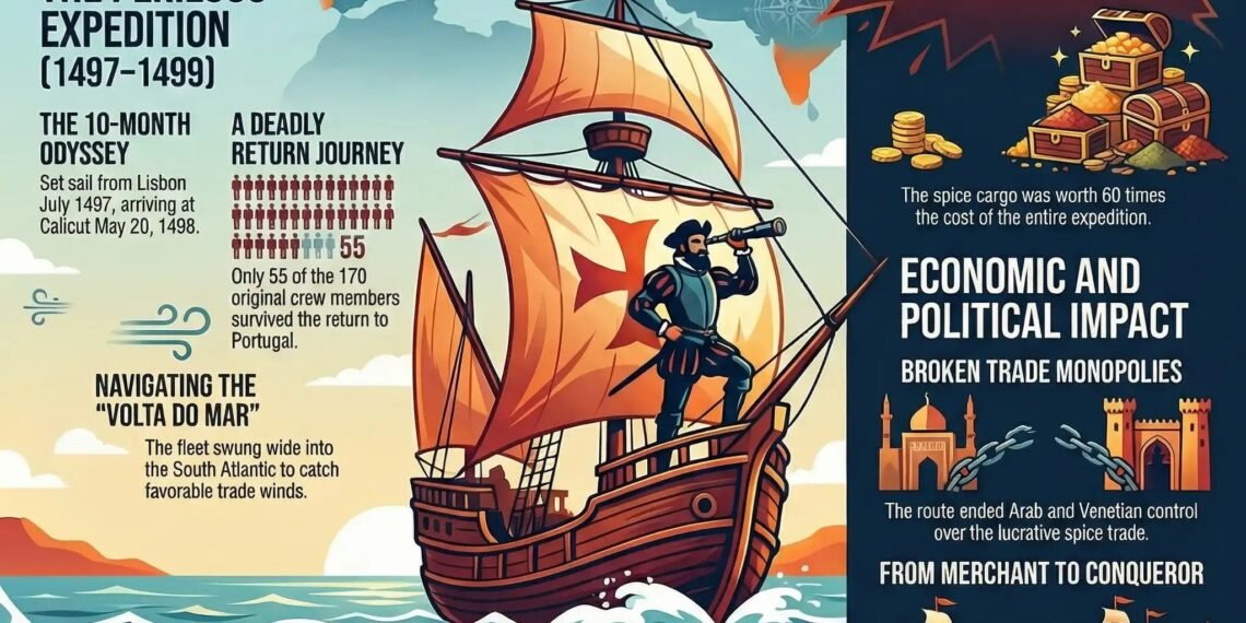 Vasco da Gama Reaches India 1498: The World-Changing Voyage