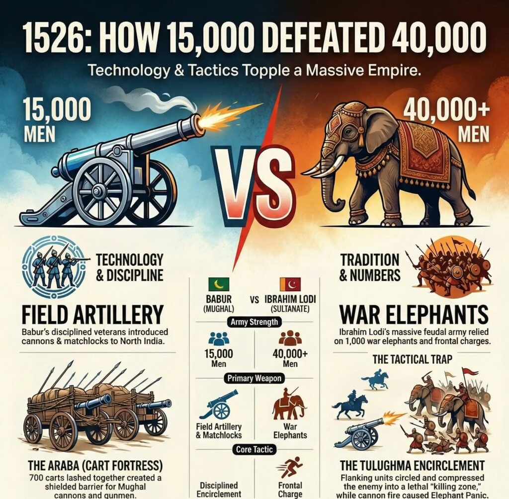 First Battle of Panipat 1526: The Dawn of the Mughal Empire