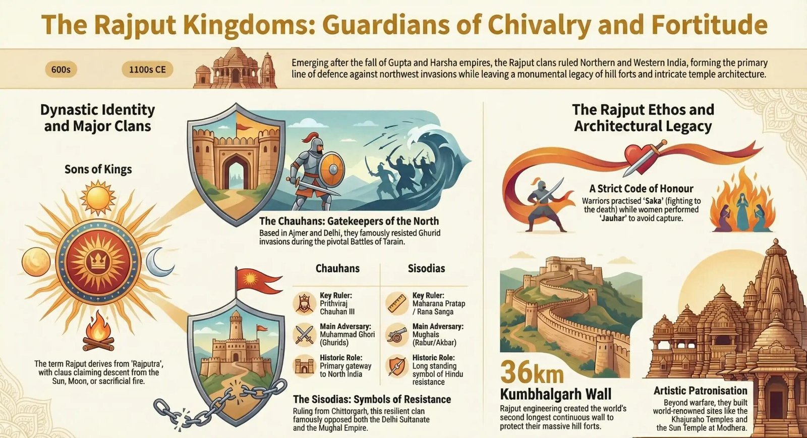 Rajput Kingdoms: The Warrior Clans of Medieval India