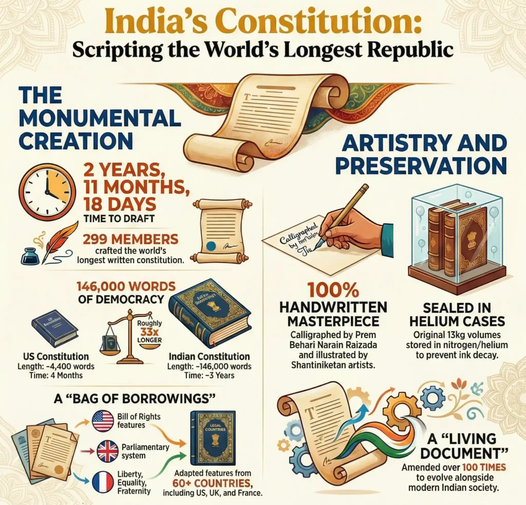 Constitution of India: Longest Written Constitution