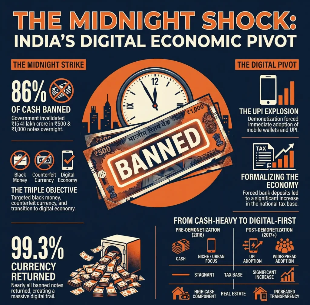 India’s 2016 Demonetization: Beyond the Ban