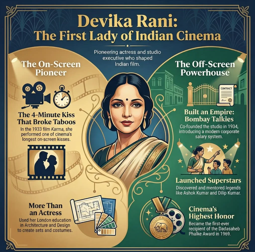 Devika Rani Biography: The First Lady of Indian Cinema