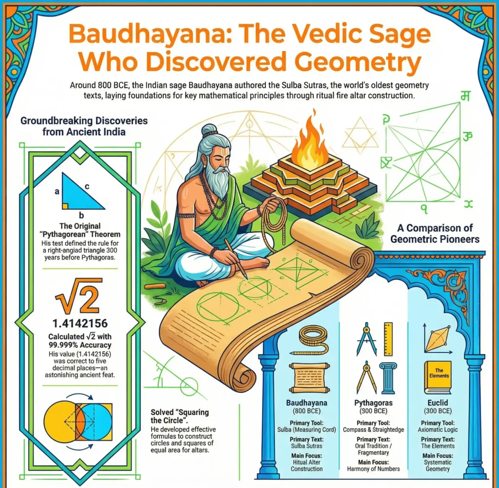 Baudhayana Mathematics: The True Origin of Geometry