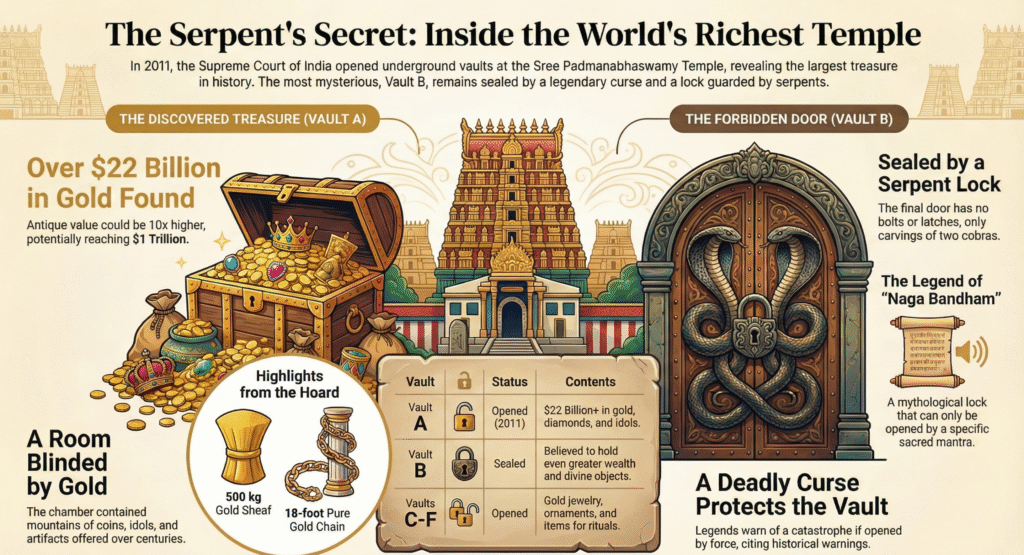 Padmanabhaswamy Temple Treasure: The Golden Mystery