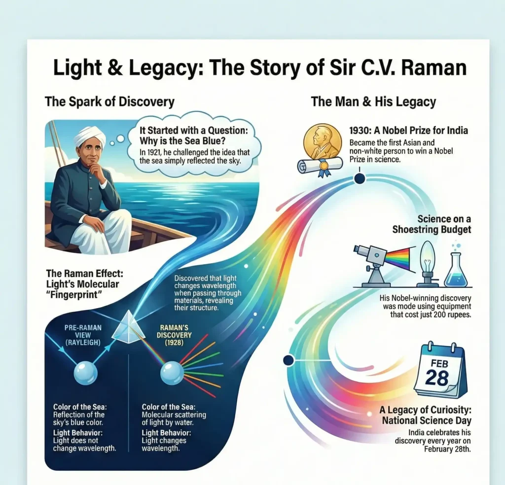 CV Raman Life Story: The Legend of Indian Physics