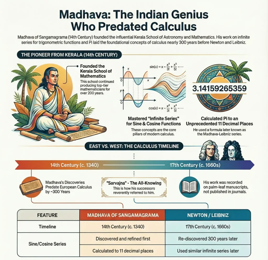 Madhava of Sangamagrama History: The Calculus Pioneer